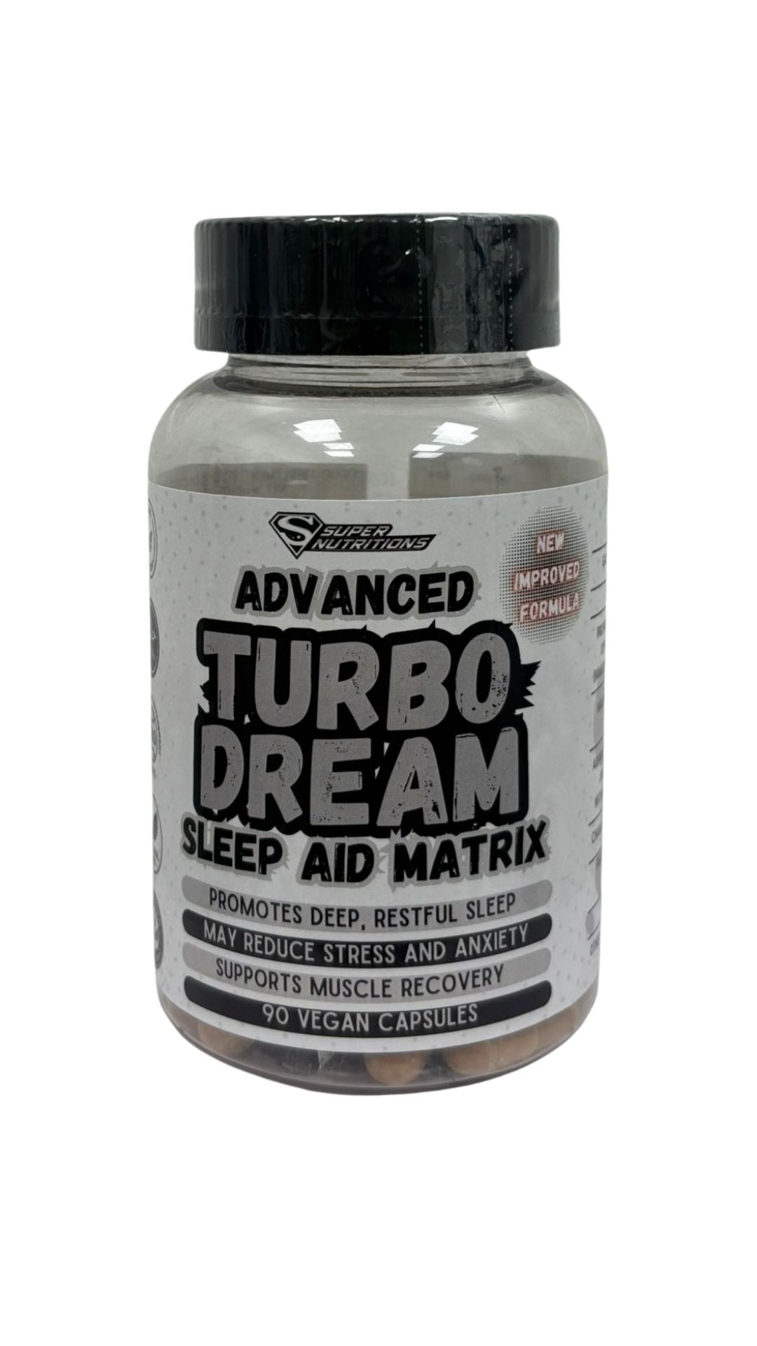 TURBO DREAM 60 VEGAN CAPSULES (NEW FORMULA) – Vitamin Store Salford