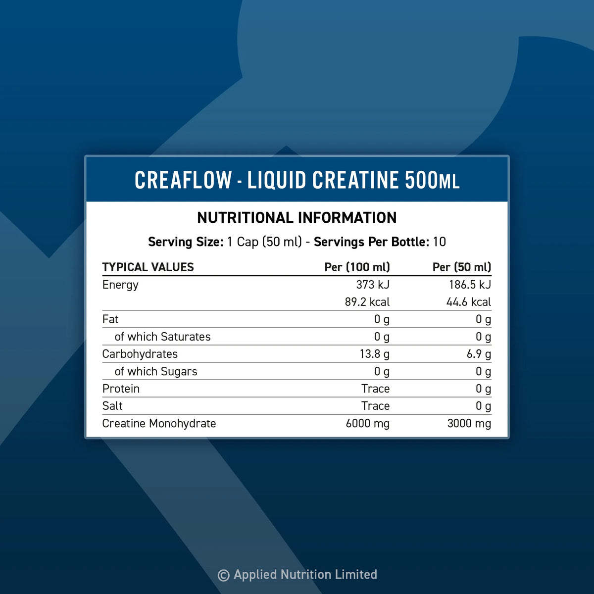 CREAFLOW™ PURE LIQUID CREATINE 500ml – Vitamin Store Salford